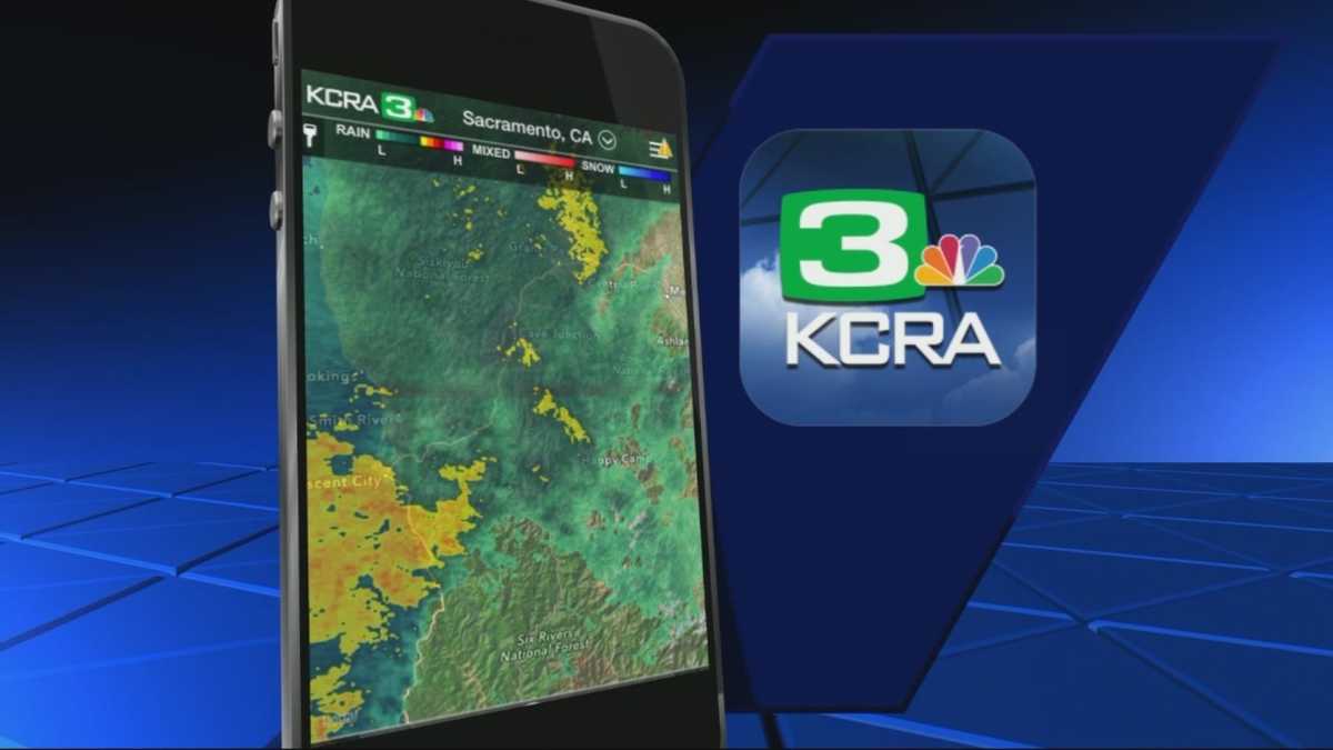 Want to track the storm? Download KCRA's First Alert Weather app