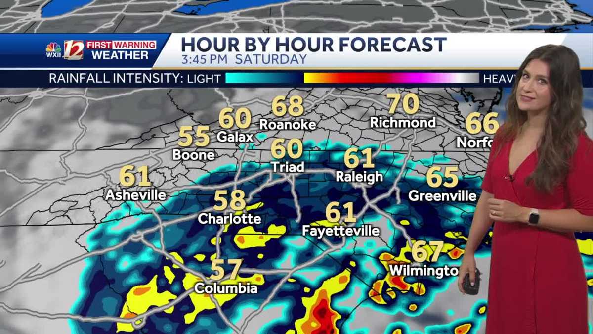 WATCH: Rainy, Windy, Cool Holiday Weekend