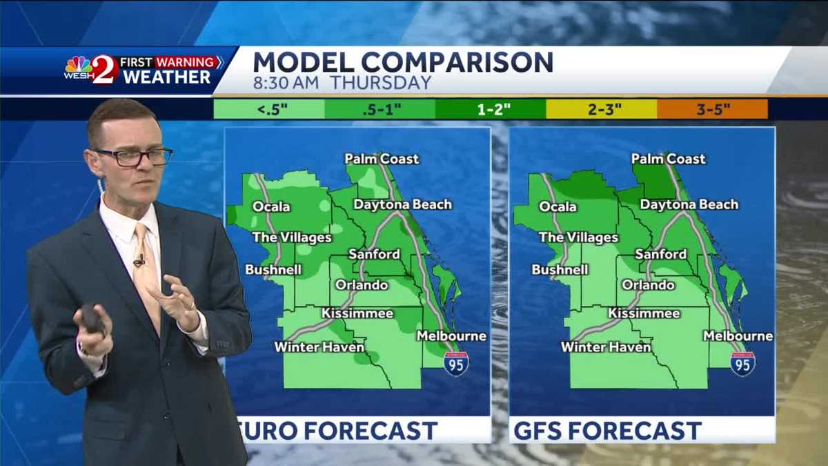 Nice today, then rain chances rise...