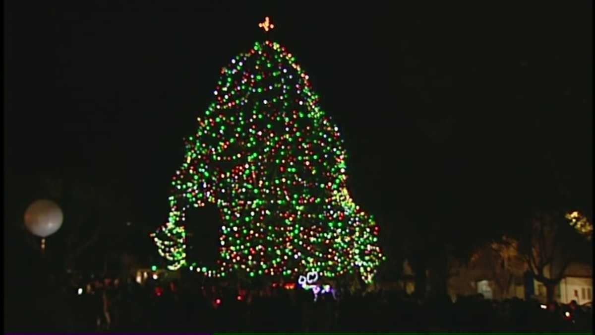 Monterey lights up Colton Hall Christmas tree