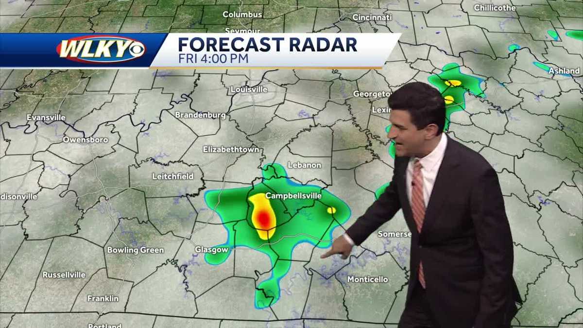 Breezy and warm Friday ahead, storm chances south