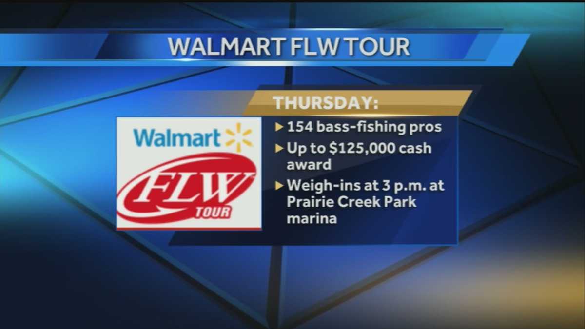 Annual Walmart FLW Tour today at Beaver Lake