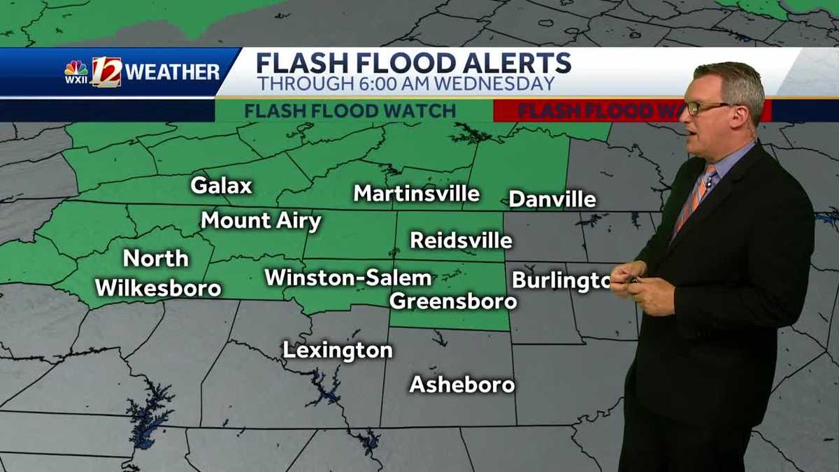 WATCH: Flash Flood Watch, More Late Day Rain