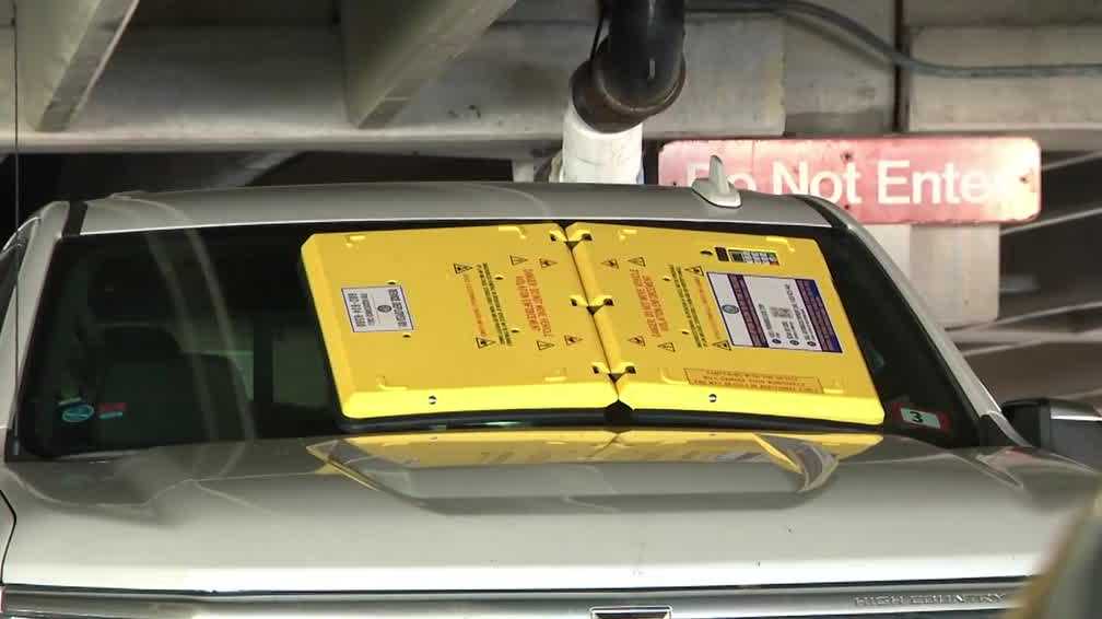 Manchester using 'Barnacle' device for parking enforcement