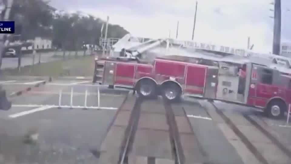 Delray Beach says it has terminated fire truck driver who crashed into ...