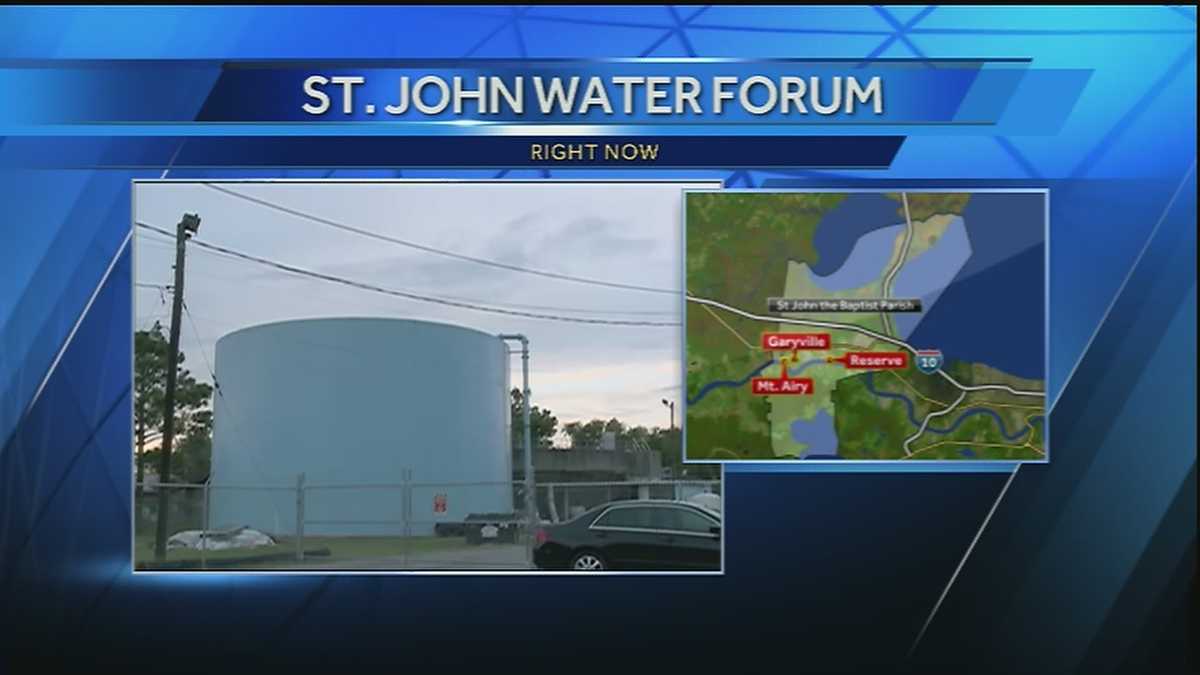 Forum held top discuss latest developments on St. John water