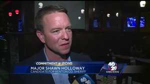 Shawn Holloway 'thankful' after winning Benton County Sheriff runoff