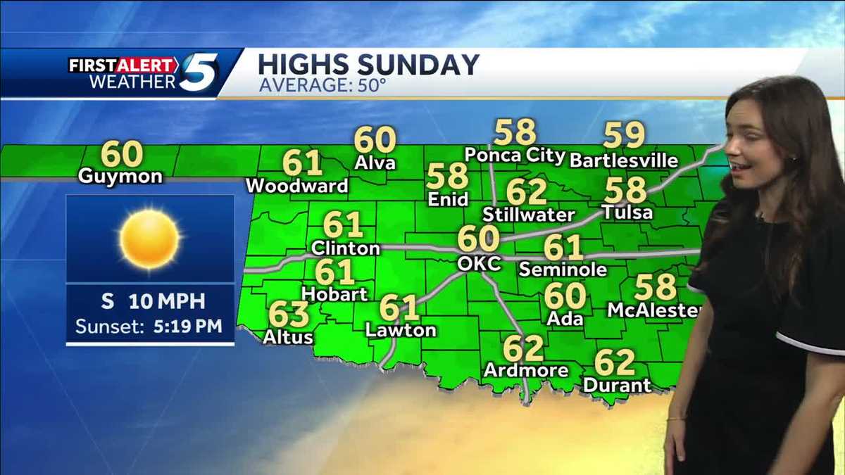 FORECAST: Seasonable and Sunny