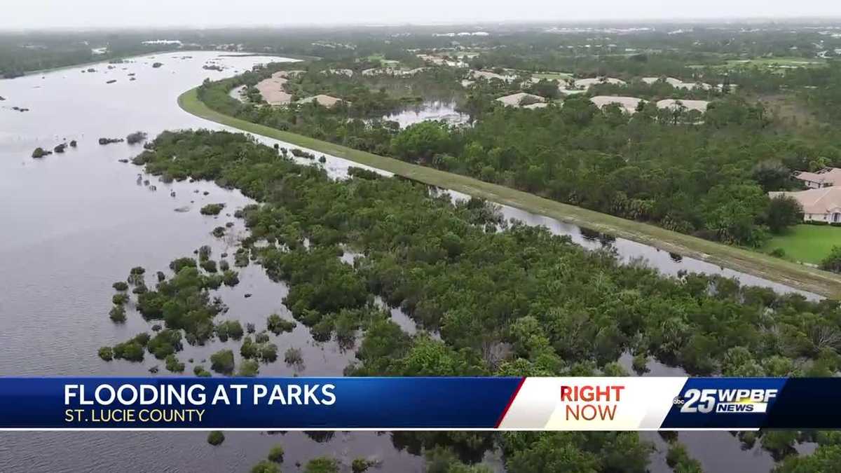 Parks close because of flooding