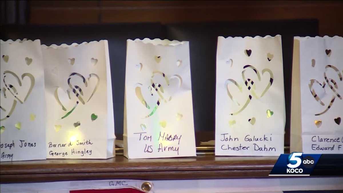 Oklahoma veterans are honored during 'Flames of Memory' event