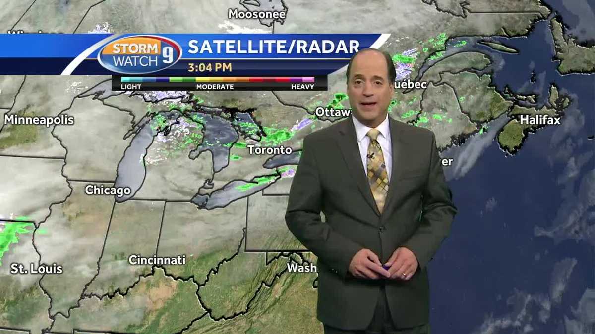 Update: Chilly evening ahead