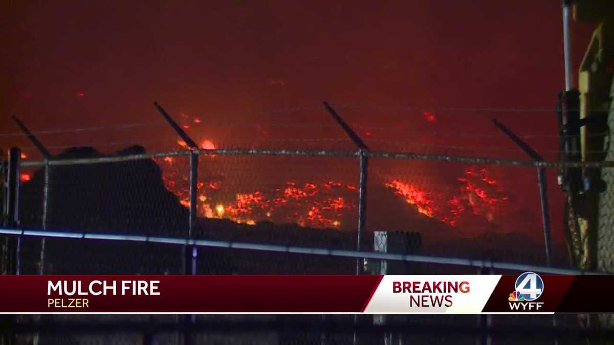 Crews respond to mulch fire in Upstate