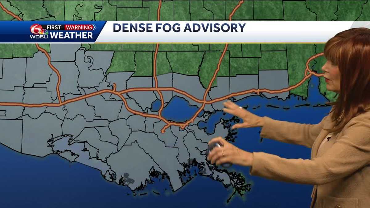 Dense fog advisory