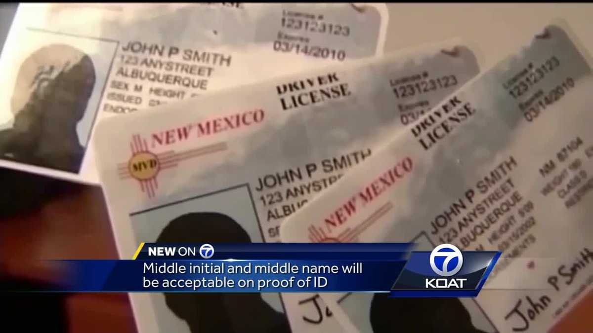 Real ID requirements made easier in NM