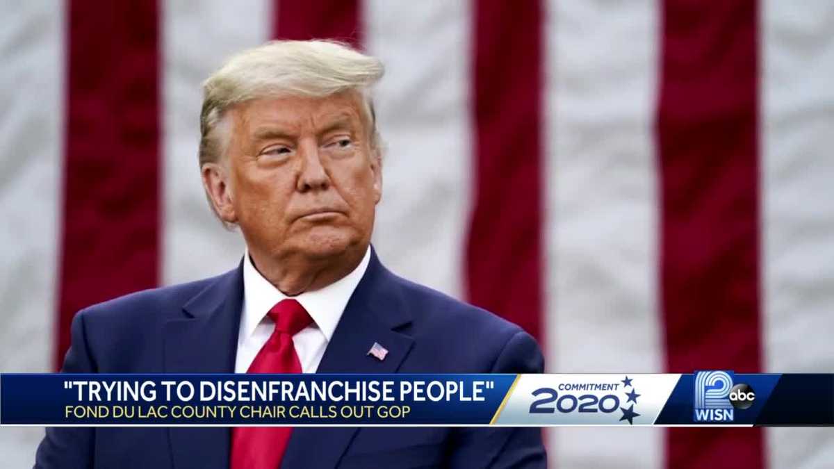 Fond du Lac GOP leader: Trump's recount disenfranchises voters