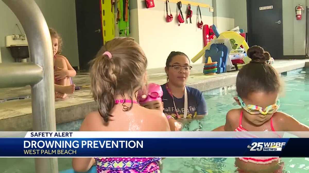 Drowning Prevention Coalition teaches children to swim
