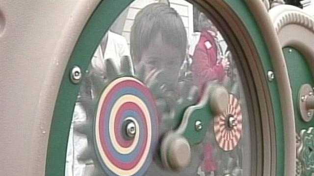 Spring Harbor Hospital opens playground for autistic children