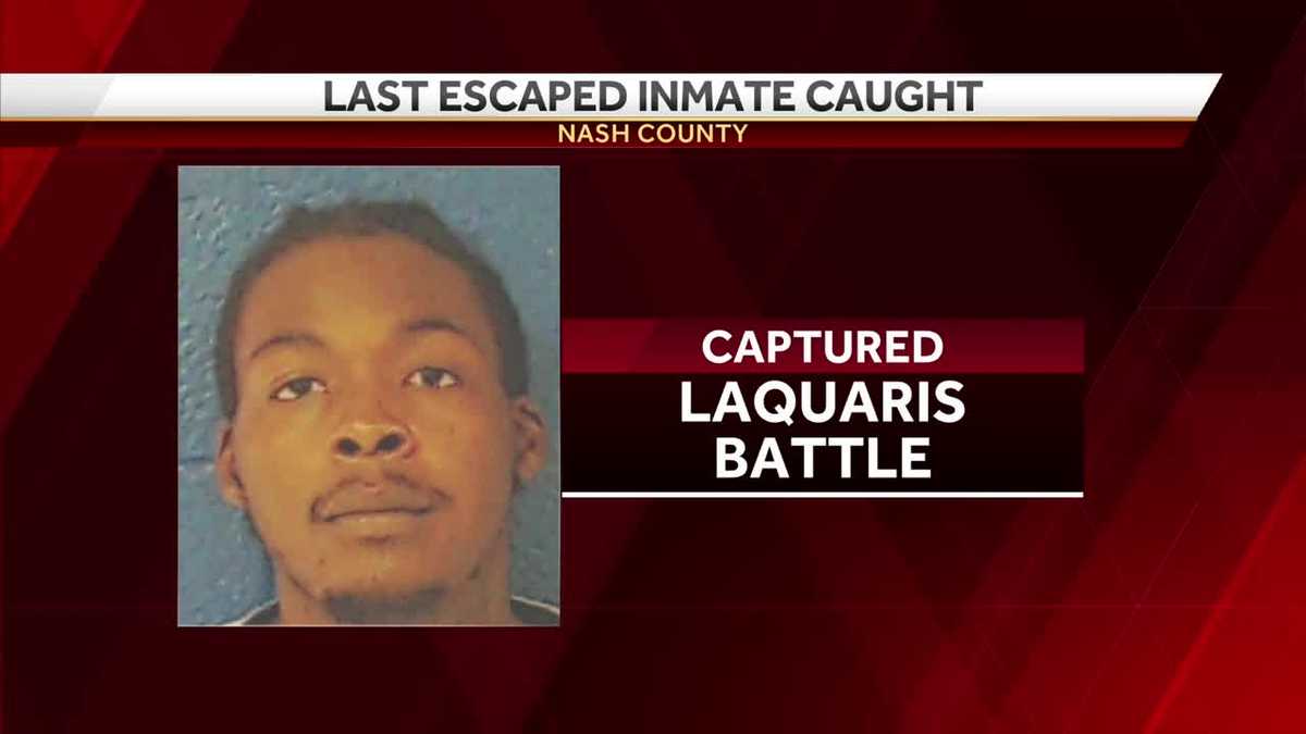 Last escapee from North Carolina jail captured Last escapee from North Carolina jail captured