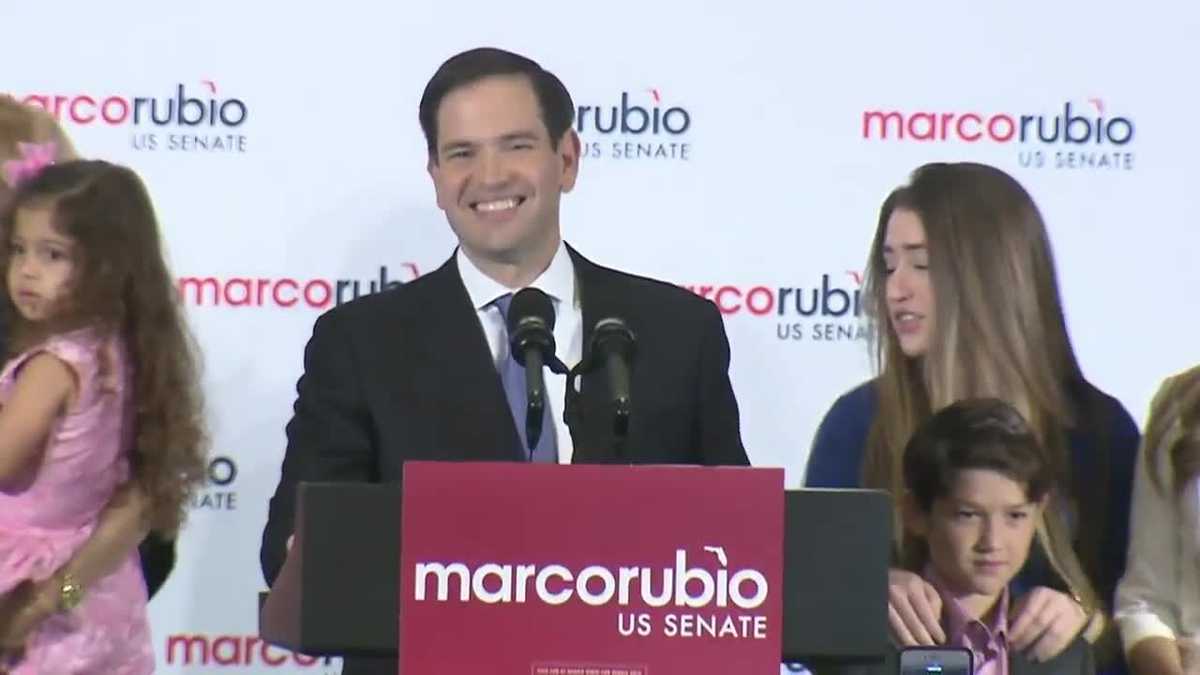 Sen. Marco Rubio victory speech