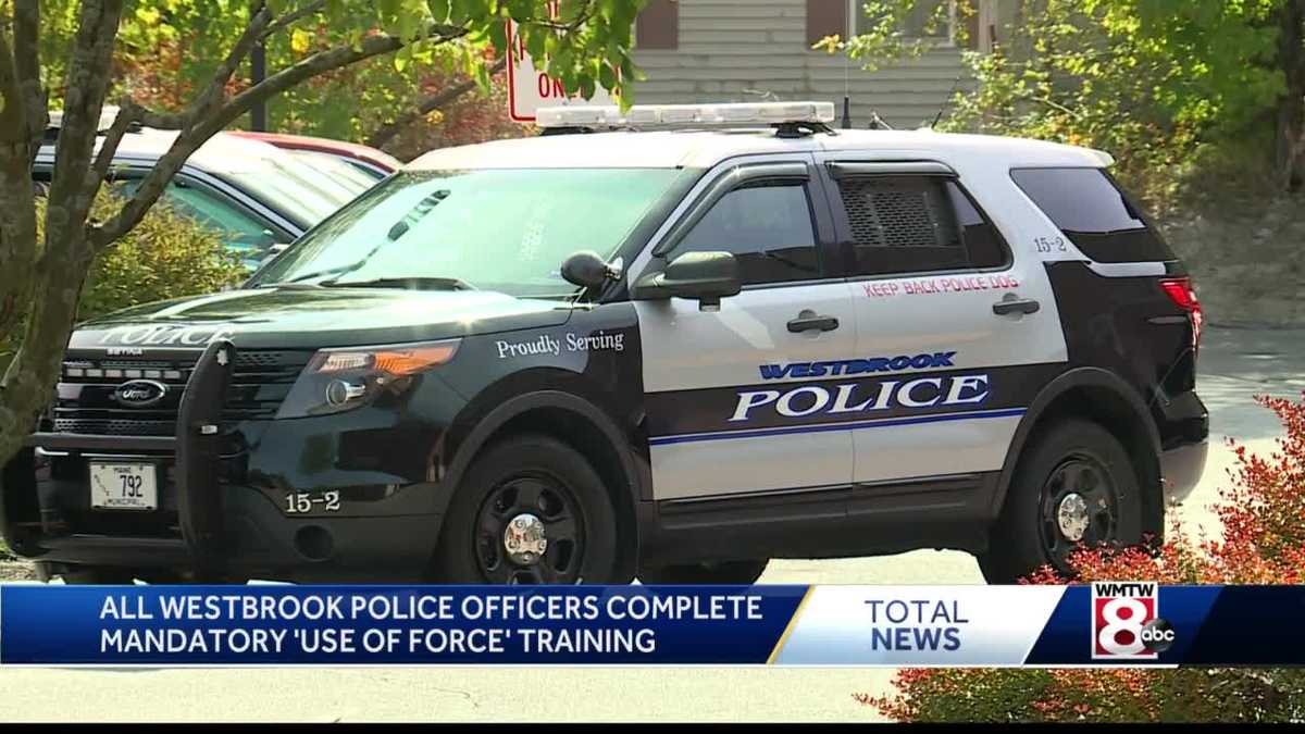 Westbrook police complete mandatory use of force training