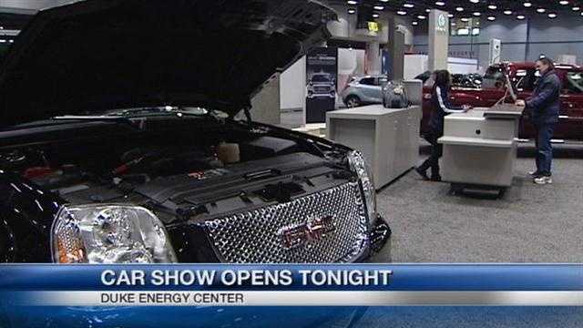 Cincinnati Auto Expo opens with Wed. night event