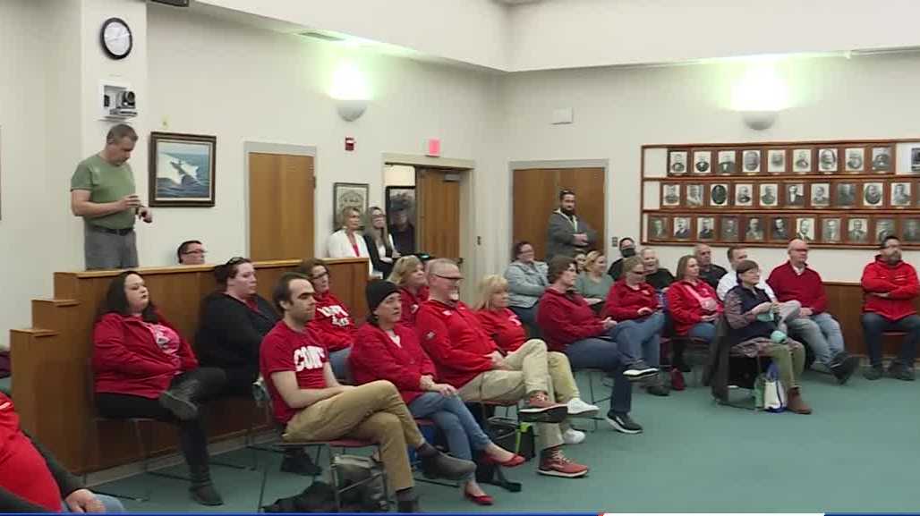 Tensions flare at Augusta School Board meeting over transgender athlete ...