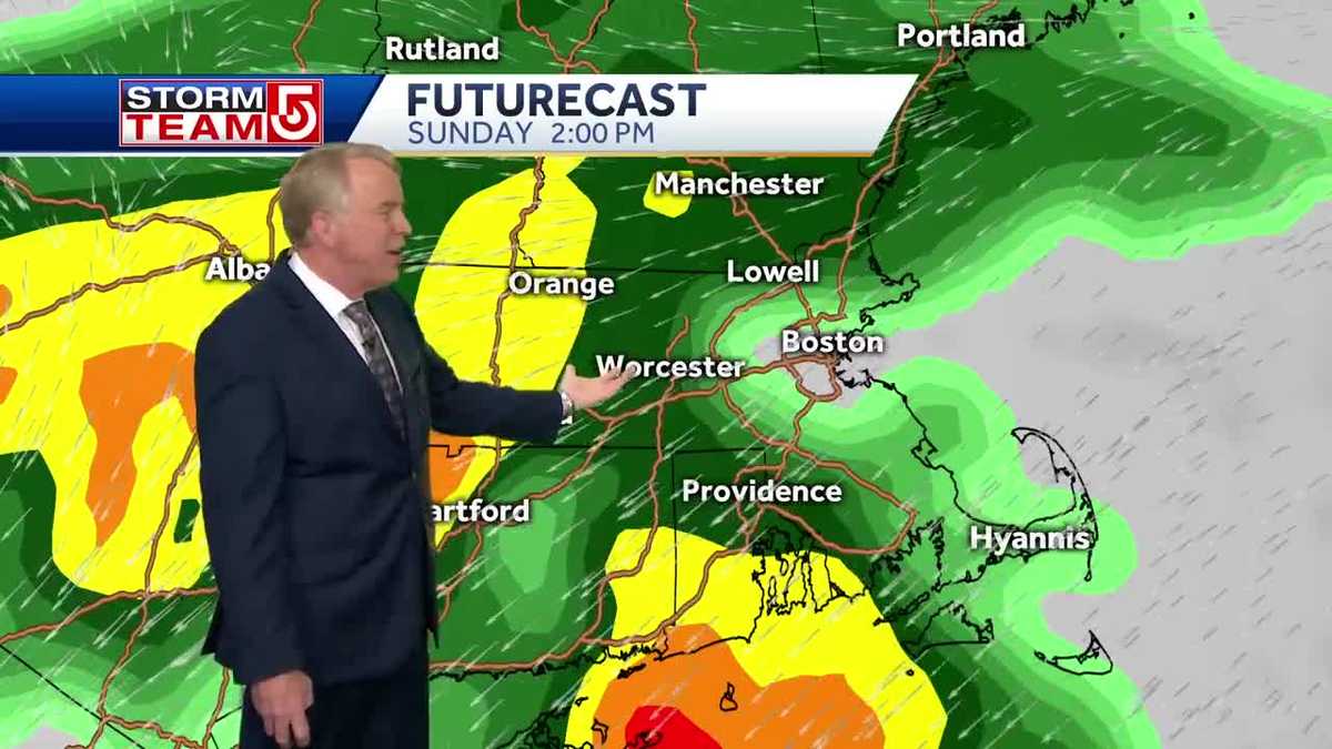 Video: More rain overnight; Some dry periods Saturday