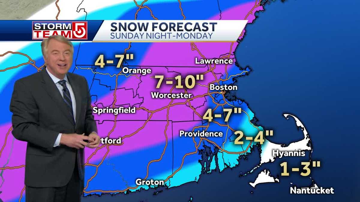 Video: Here's when the second weekend snow storm arrives after several ...