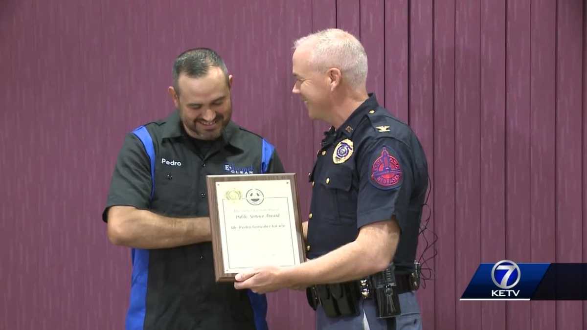 Omaha man awarded Nebraska State Patrol Public Service Award