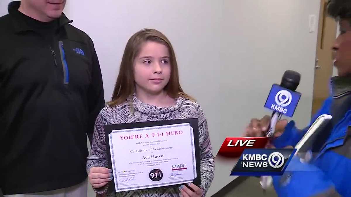 11-year-old honored as 911 hero