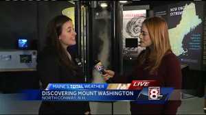 Inside the Mount Washington Observatory's Weather Discovery Center