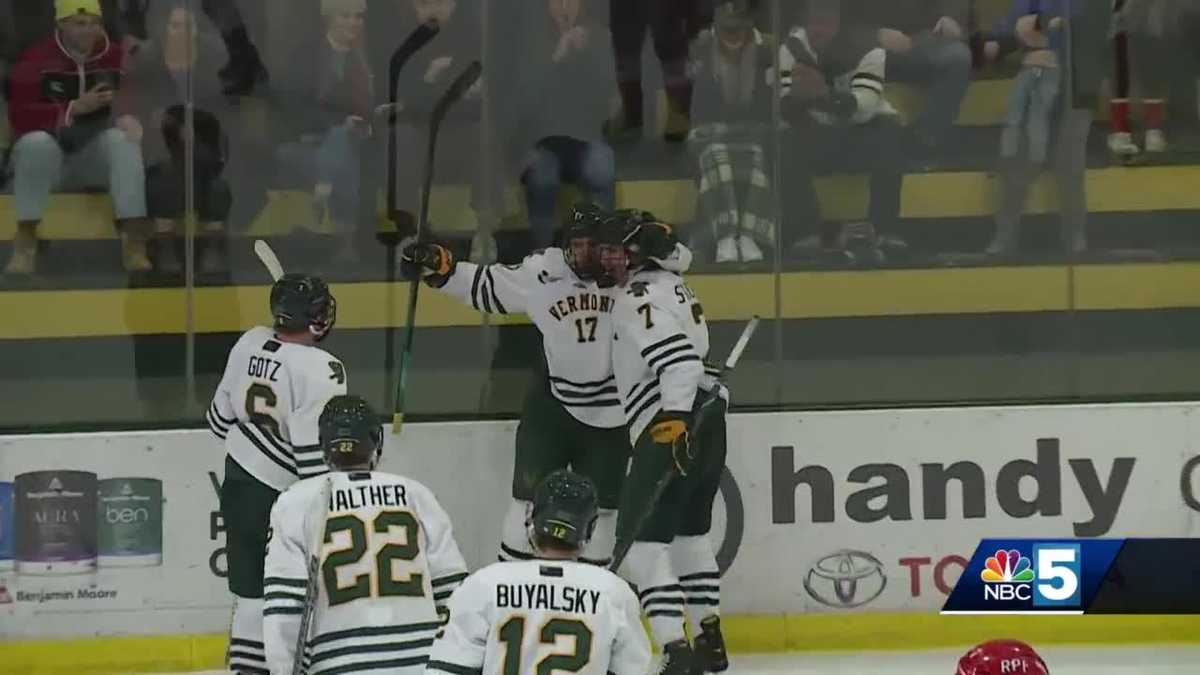 Vermont scores four in OT win vs. RPI