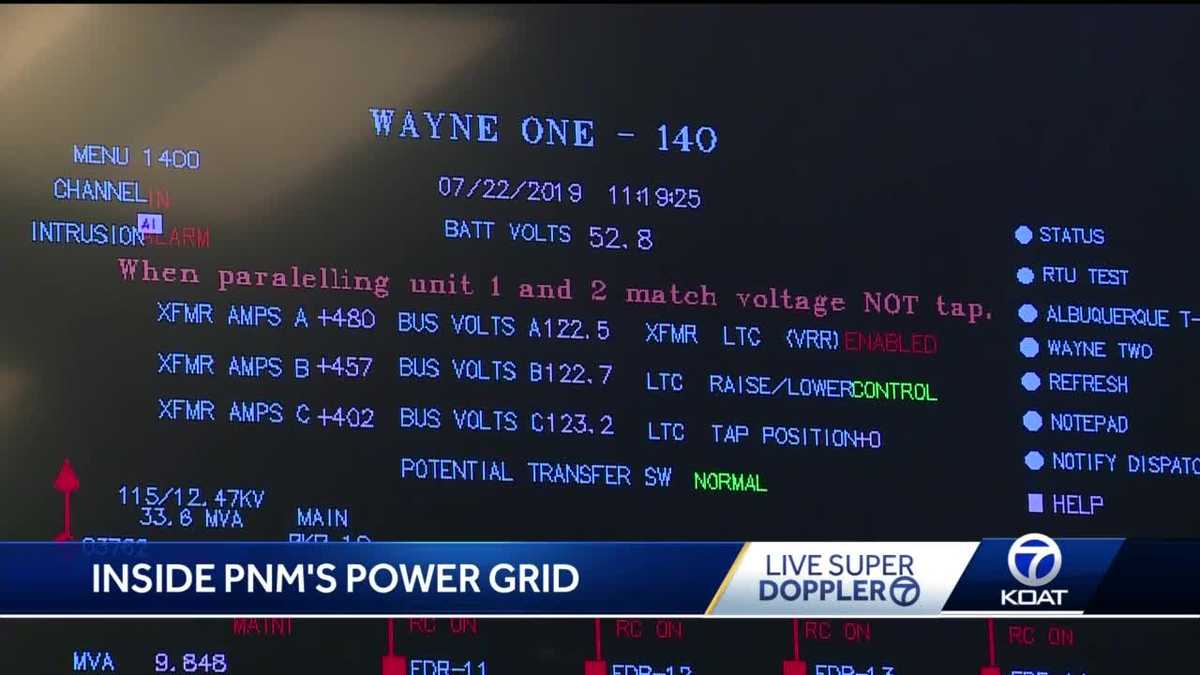 A look inside PNM's control room