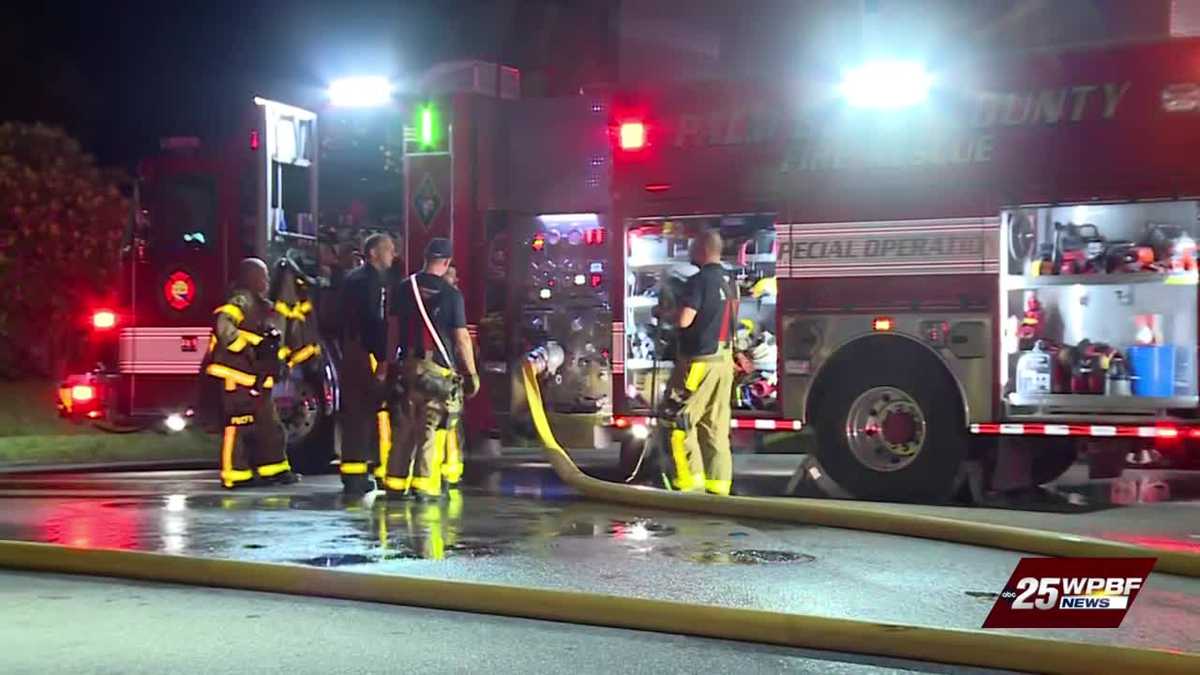 Firefighters rescue pets from house fire in Jupiter