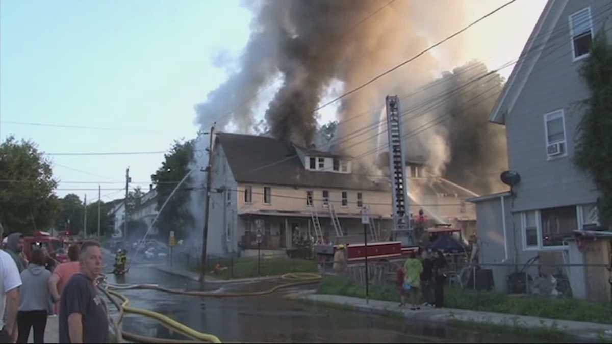 Crews battle 3-alarm Northbridge apartment fire
