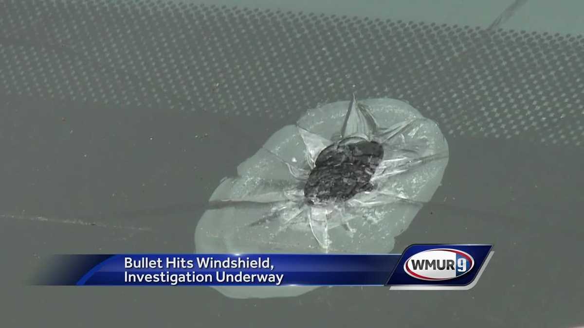 Investigation underway after bullet hits windshield