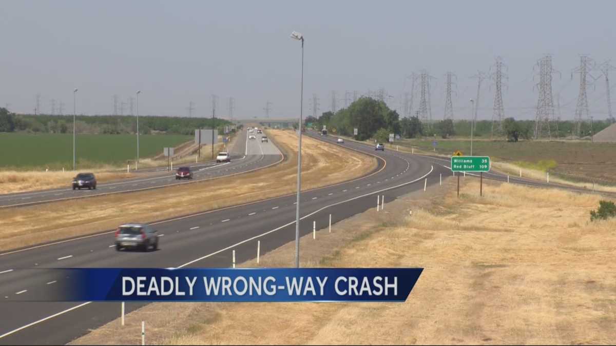 4 killed in wrong-way crash in Yolo County