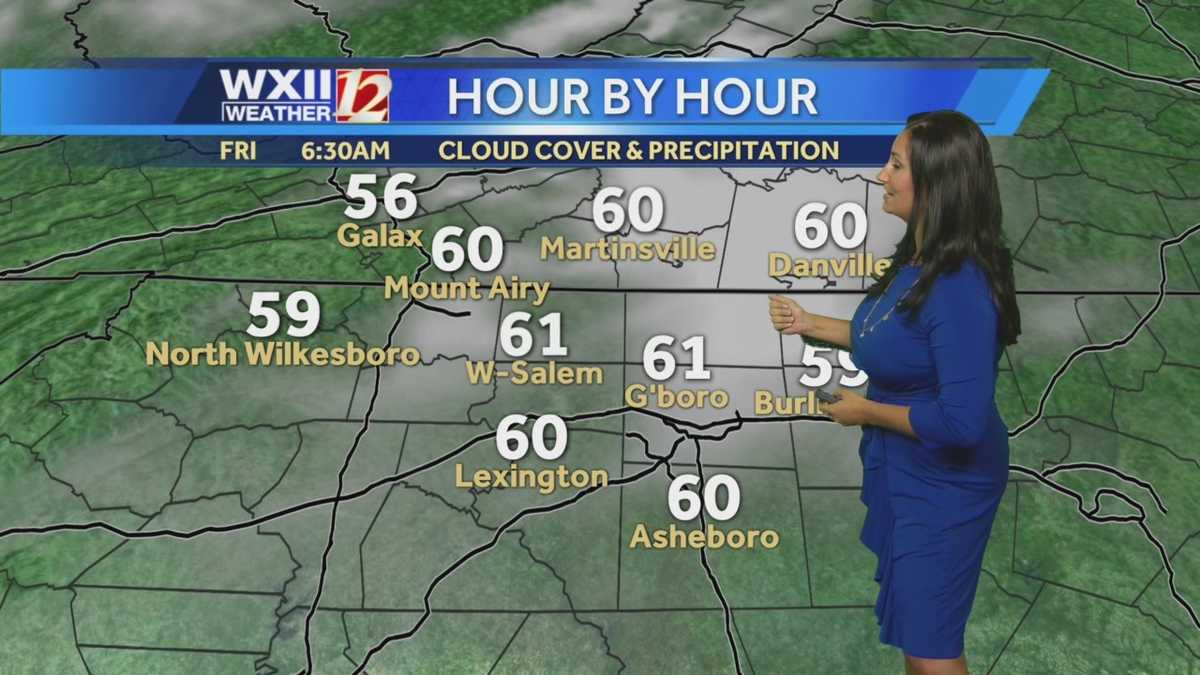 Gina: Tropical Storm's impact on the Carolinas