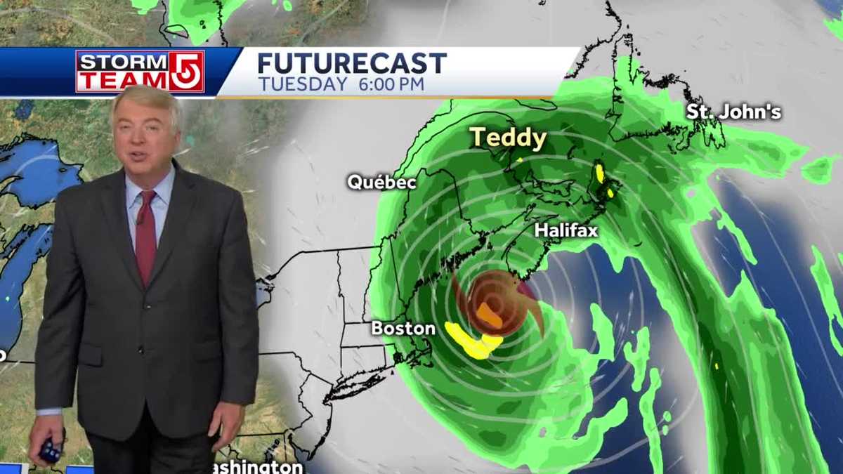 Video: How Hurricane Teddy could impact Mass. weather