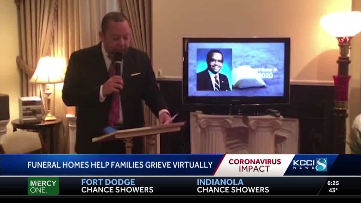 Funeral homes help Iowa families grieve virtually