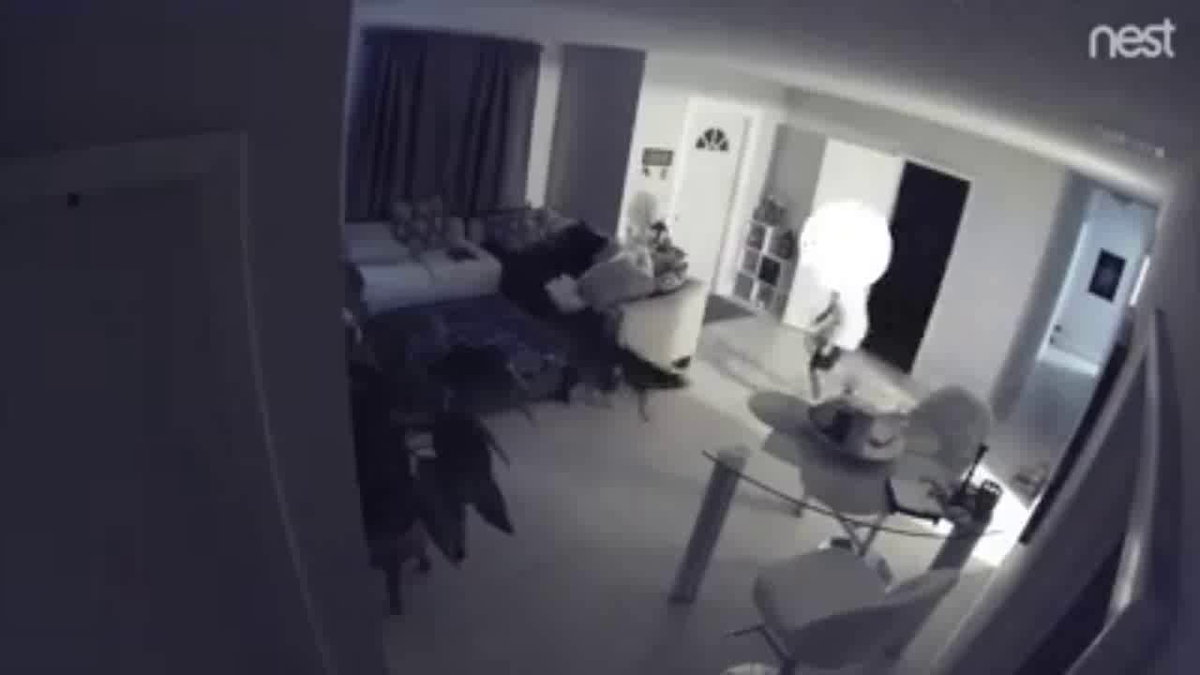 Video shows armed robbers enter home where 14-year-old was alone