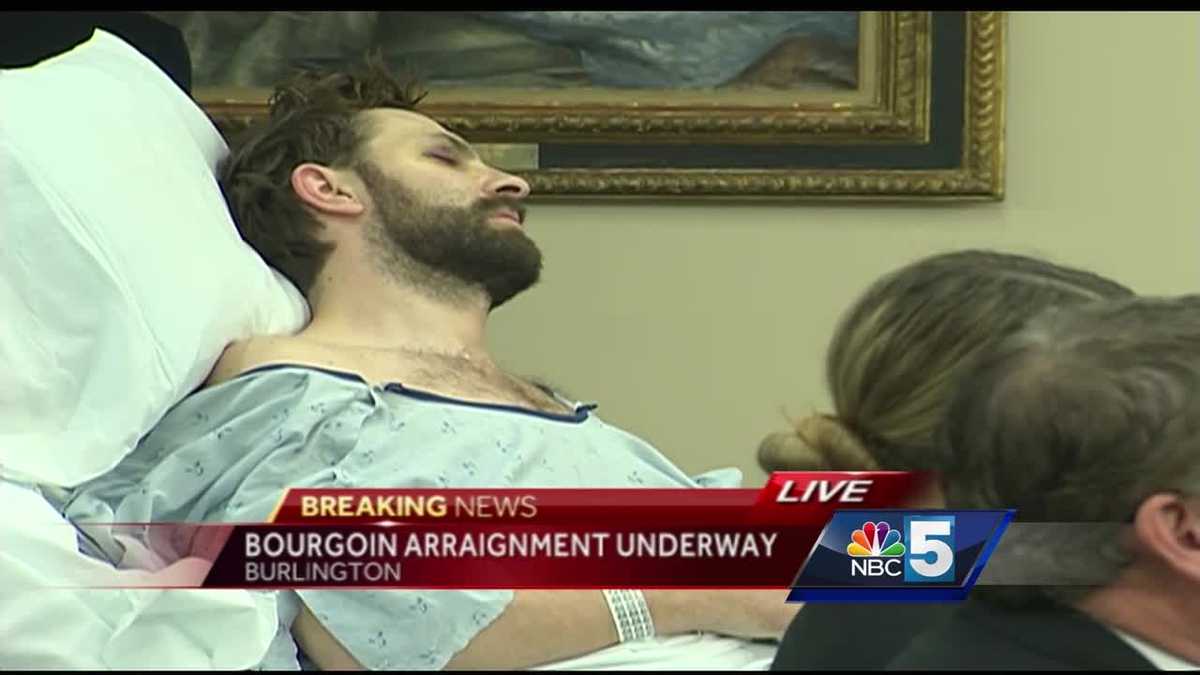 VIDEO: Steven Bourgoin arraigned from hospital bed