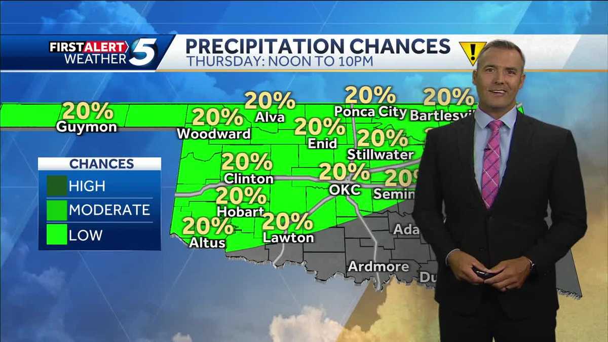 FORECAST: Low rain chance for some