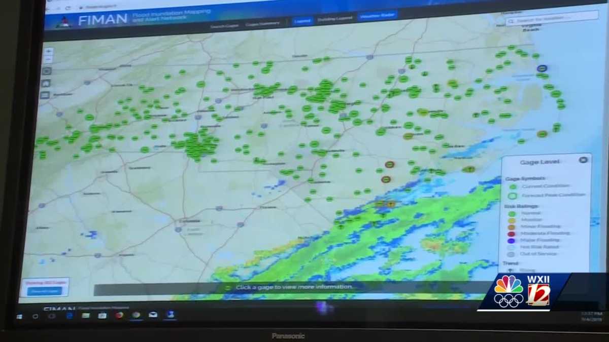 Inside Emergency Operations Center in Raleigh ahead of Hurricane Dorian