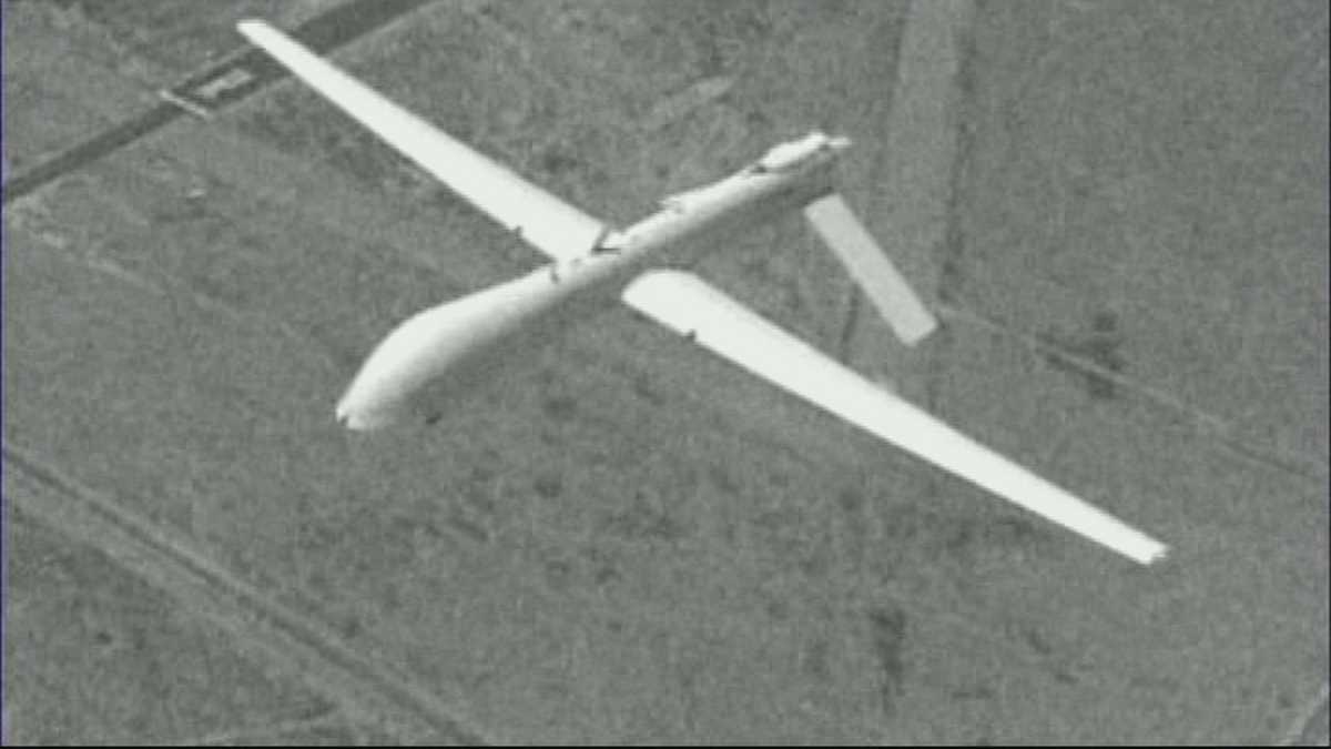 U.S. patrolling Iraq skies with armed drones