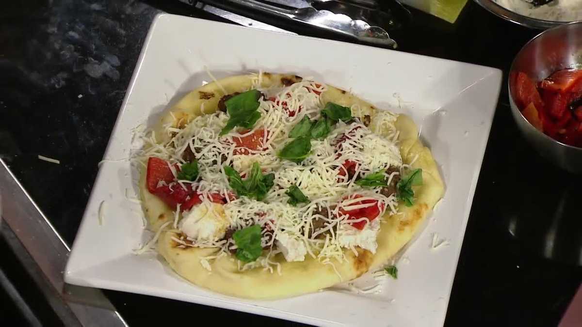 Tuscan venison flatbread