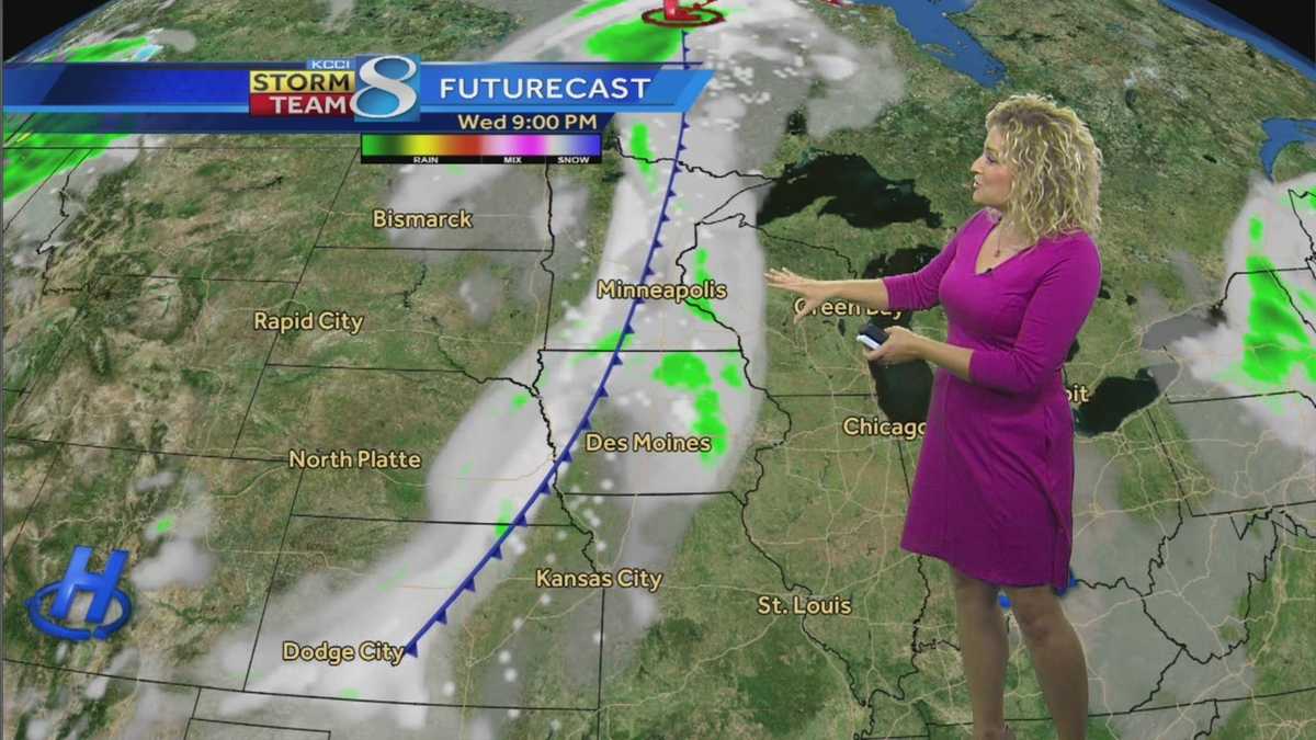 KCCI noon weather forecast