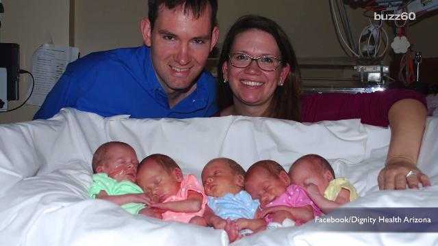 Christmas Hope For A Family Of Newborn Quintuplets