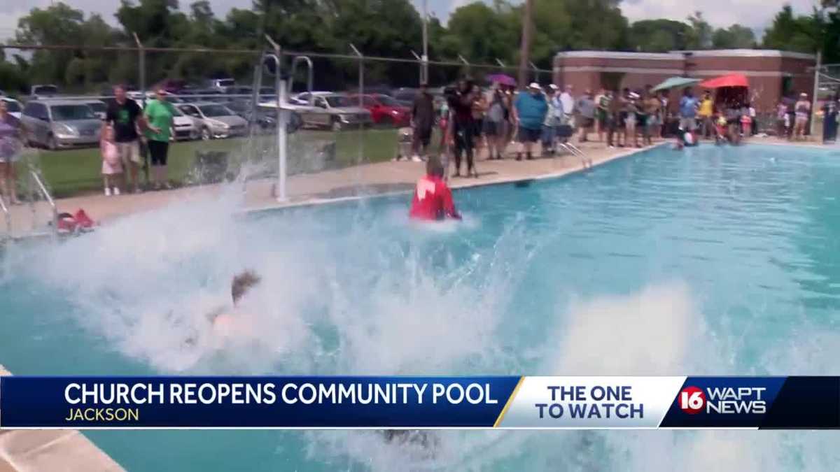 Jackson public pool reopens after closing for 8 years