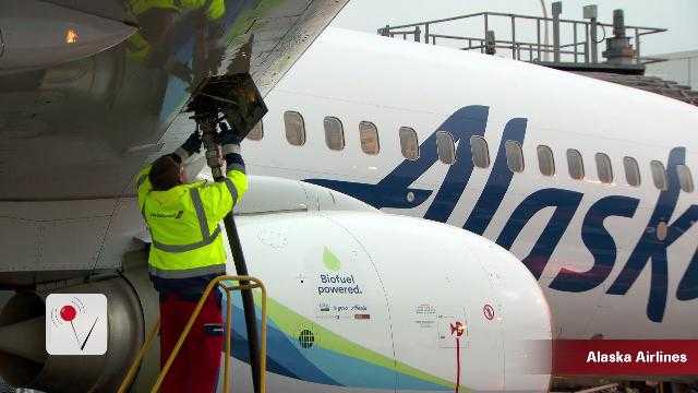 You Won't Believe What Alaska Airlines Used as Fuel